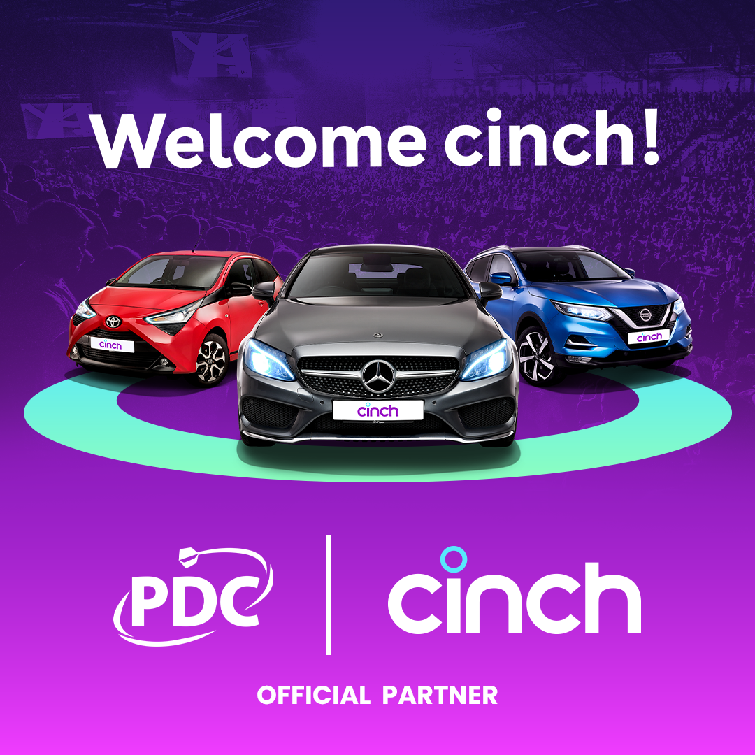 cinch becomes official partner of 2025 Premier League Darts | PDC